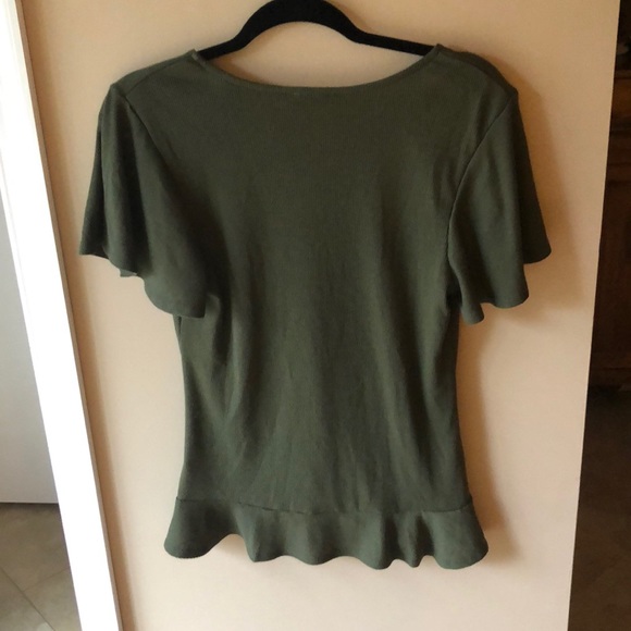 Charming Charlie | Tops | Charming Charlie Olive Top | Poshmark